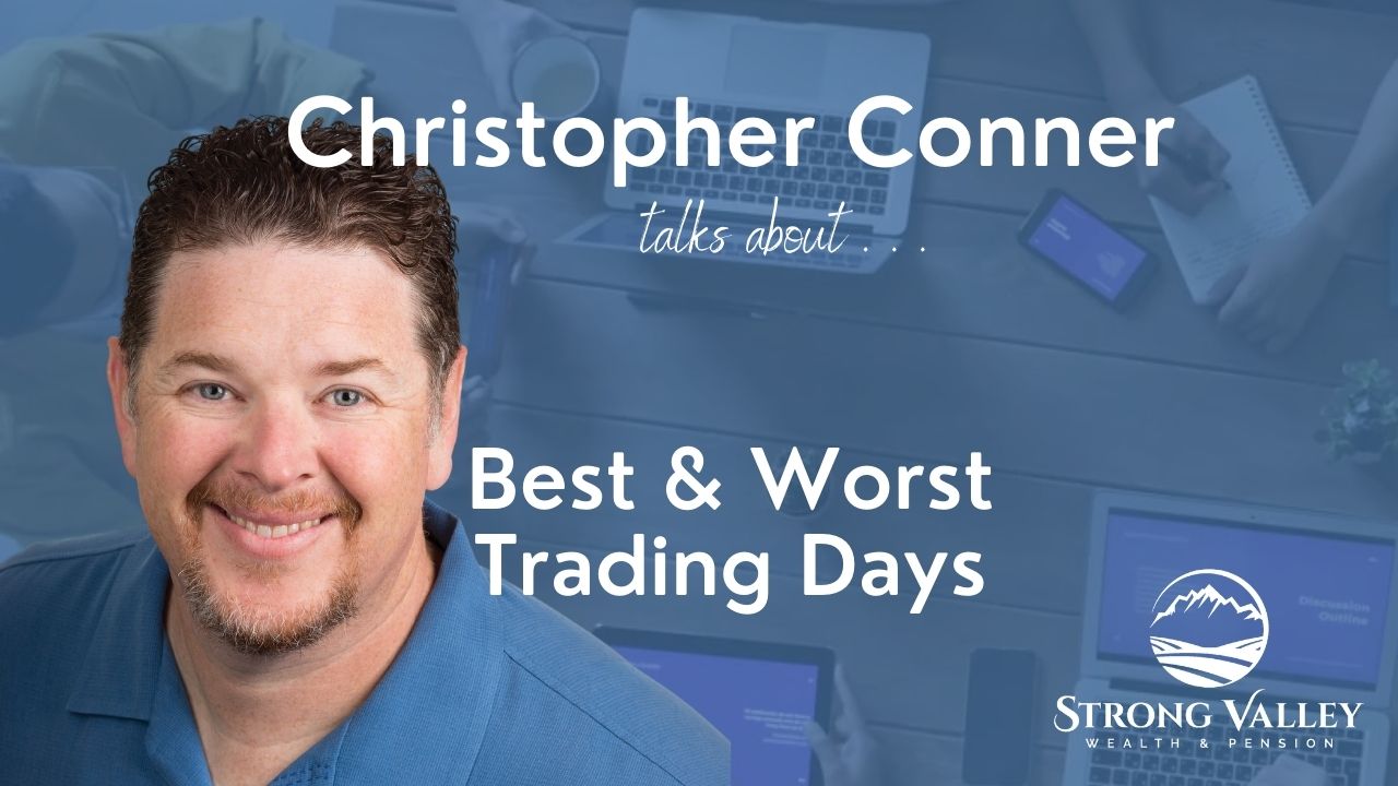 Christopher M. Conner Talks About Best & Worst Days - Strong Valley ...